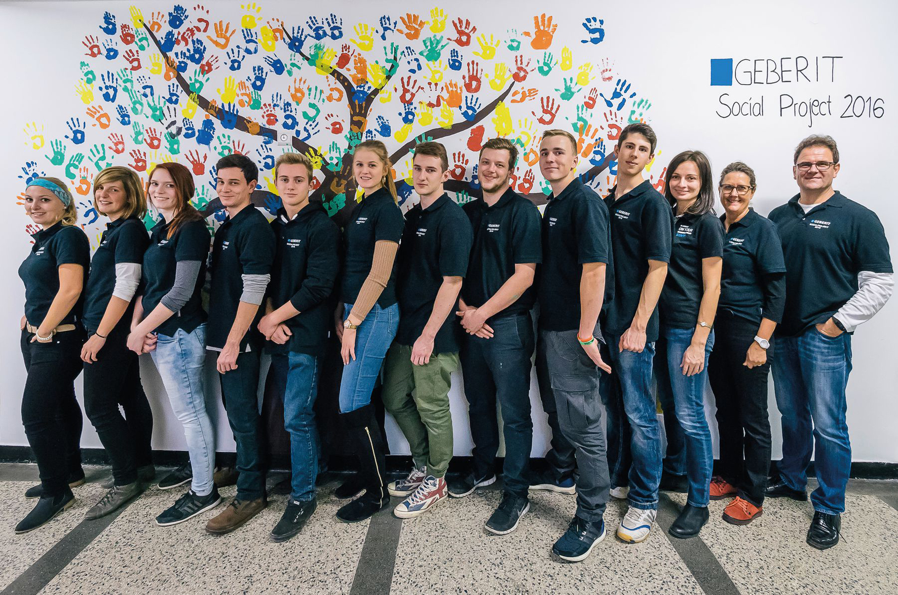 Geberit apprentices install sustainability to Warsaw school